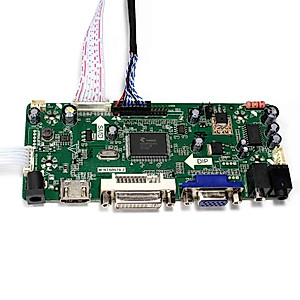 VSDISPLAY 10.4" 10.4 inch 800X600 LCD Screen Replace G104SN03 V1, with HD-MI VGA DVI LCD Controller Board M.NT68676