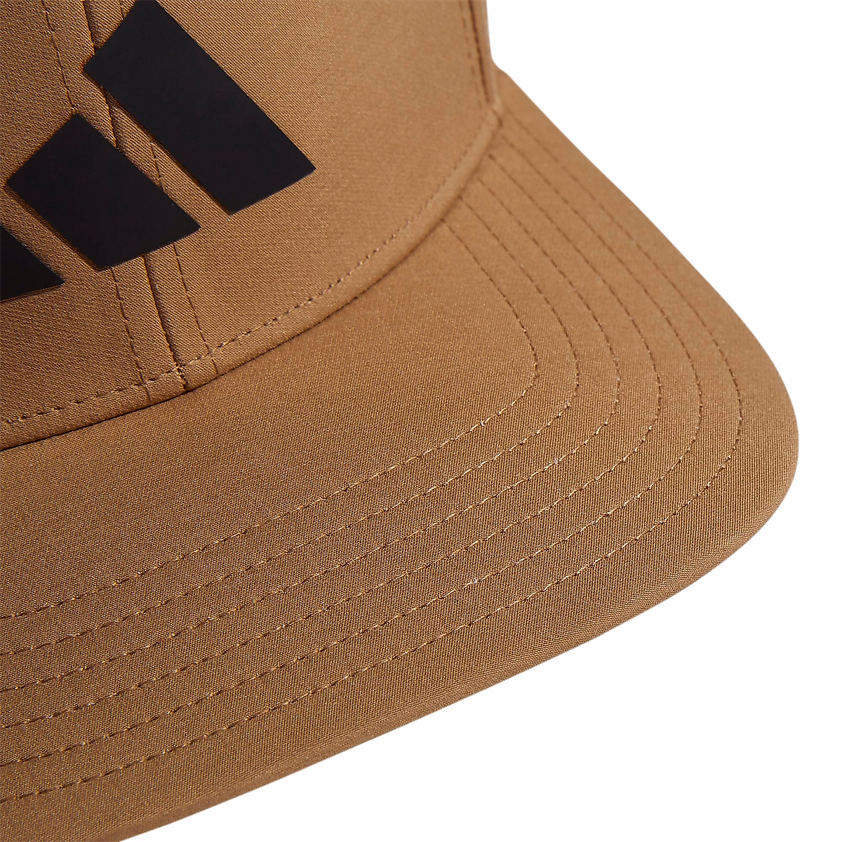 adidas Men's 3-Bar Snapback, Cardboard/Black, One Size