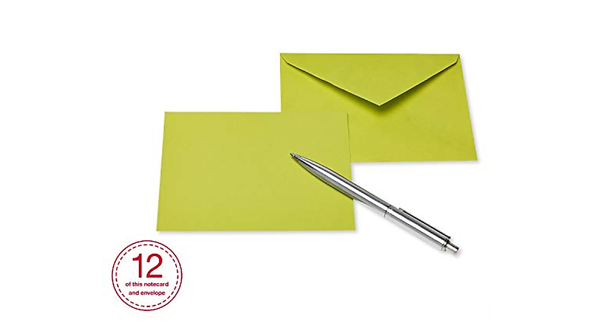 American Greetings 100 Blank Cards w/ Earthtone Envelopes