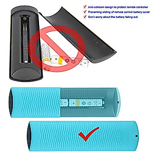 Pinowu Remote Case for Fire TV Stick 4K Compatible with All-New 2nd Gen Alexa Voice Remote Control Cover (2 Pack: Turquoise and Purple)