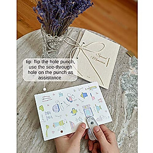 SIMPLY RSB Greeting Card Organizer Kit, Premium Vegan Leather, Transform Your Greeting Cards into a Forever Greeting Card Binder, Greeting Card Book, Greeting Card Holder and Greeting Card Keeper (Special Memories, With Hole Punch)