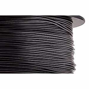 HATCHBOX 1.75mm Black PLA 3D Printer Filament, 1 KG Spool, Dimensional Accuracy +/- 0.03 mm, 3D Printing Filament