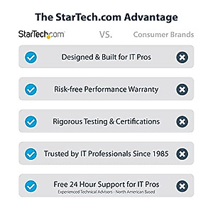 StarTech.com 10G PCIe SFP+ Card - Single SFP+ Port Network Adapter - Open SFP+ for MSA-Compliant Modules/Direct-Attach Cables - 10 Gigabit Fiber PCIe NIC - PCI Express SFP+ Network Card (PEX10GSFP)