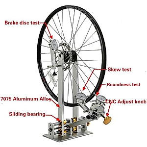 Biking Maintenance Tools Bicycle Wheel Repair Truing Bearing Stand 10"-29" Professional Bicycle Wheel Truing Stand Bike Wheel Tuning Stand Bike Repair Maintenance Support Tool