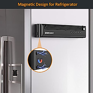 Vacuum Sealer Machine Food Saver Vacuum Sealer Machine with Cutter and 28 Bags, Automatic Air Sealing System for Food Fresh, Dry & Moist Modes, Compact & Magnetic Design for Seal a Meal