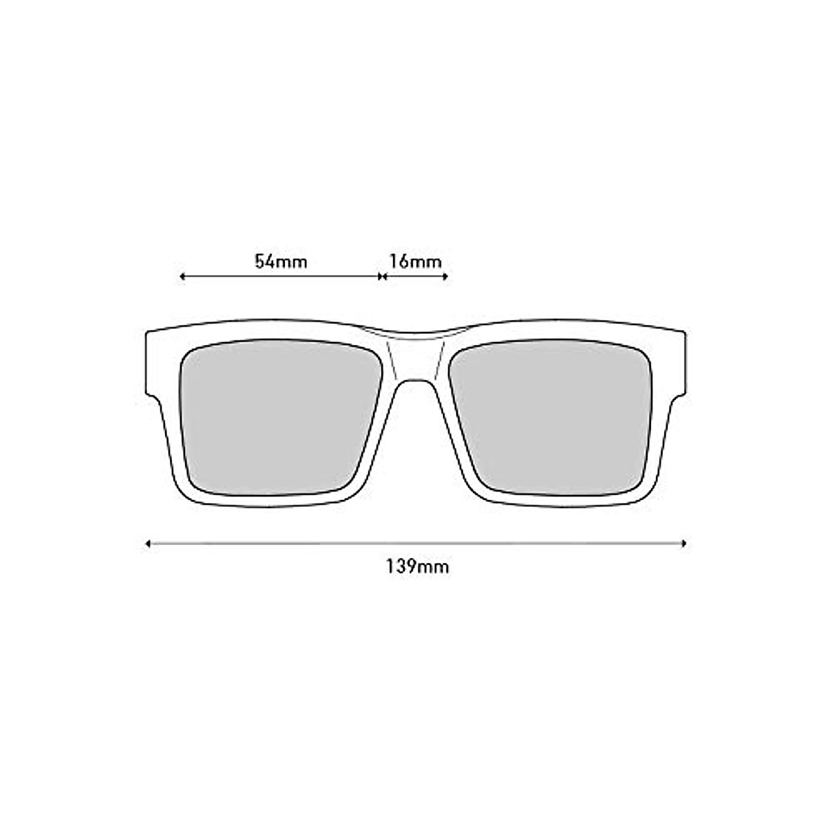 SPY Optic Men's Montana Square Sunglasses