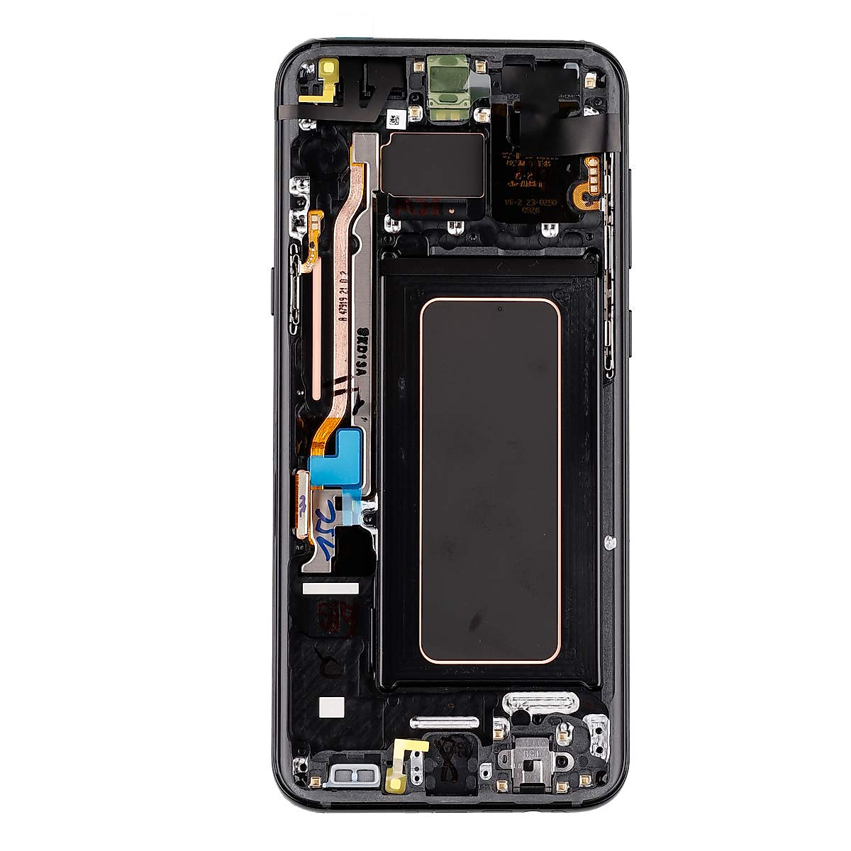 [No Fingerprint Support] New TFT LCD Screen Compatible with Samsung Galaxy S8+ Plus G955F G955P G955V G955T G955R4 LCD Touch Screen Display Assembly with Frame + Tools(Black)