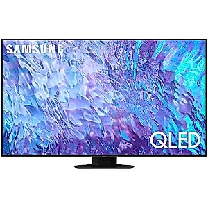 SAMSUNG 75-Inch 4K QLED Smart TV QN75Q80CAFXZA - Titan Black (Renewed)