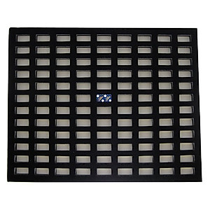 Dice Insert 108 Casino Pairs Display Board Case 20x16