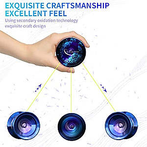 WATIEOBOO Yoyo Professional Metal Responsive Yoyo for Kids 8-12, Unresponsive Yoyo for Adults Intermediate-Advanced Players with U Type KK Bearing + Glove and 10 Replacement Yoyos Strings