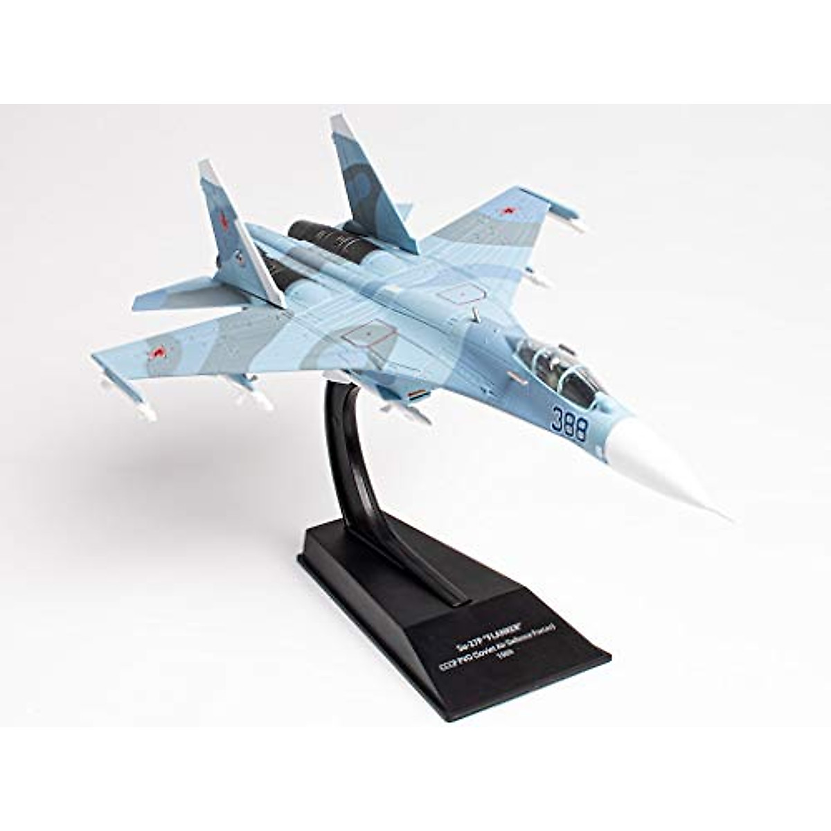 OPO 10 - Military Fighter Aircraft 1/100 Su-27P Flanker Soviet Air Defense Forces 1989 WS-FA USSR - CP10