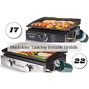 GasSaf Griddles Regulator，Replacement for Blackstone 17" and 22" Tabletop Griddles，Griddle Regulator Replacement Parts Connect 1 lb to 20 lb Propane Tank