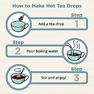 Tea Drops Rose Earl Grey (10 Drops/Box)