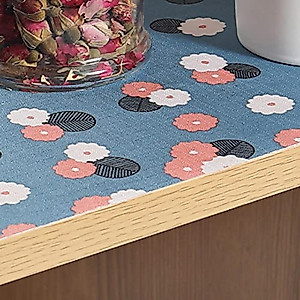 BESTonZON Cupboard Liner Shelf Liner Non- Adhesive Shelf Paper Kitchen Drawer Liners Kitchen Cabinet Liners Cabinet Drawer Liners Cabinet Shelf