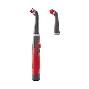 Rubbermaid Reveal Power Scrubber with Multi-Purpose & Grout Head, Cordless Electric Battery Powered Scrub Brush, Water Resistant, for Home/Kitchen/Bathroom/Grout/Tile/Shower/Tub