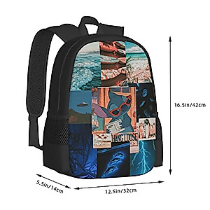 Cute Stitch Backpacks Cartoon Daypack Laptop Bag For Man Women Unisex College Office Picnic Travel Backpack