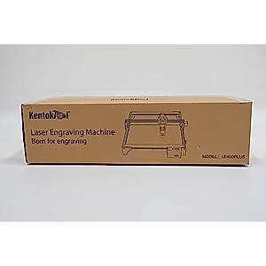 KENTOKTOOL Laser Engraver, Laser Cutter with 10W Optical Power, Ultra-fine Compressed Spot Laser Engraving Machine with Touch Controller/APP Control