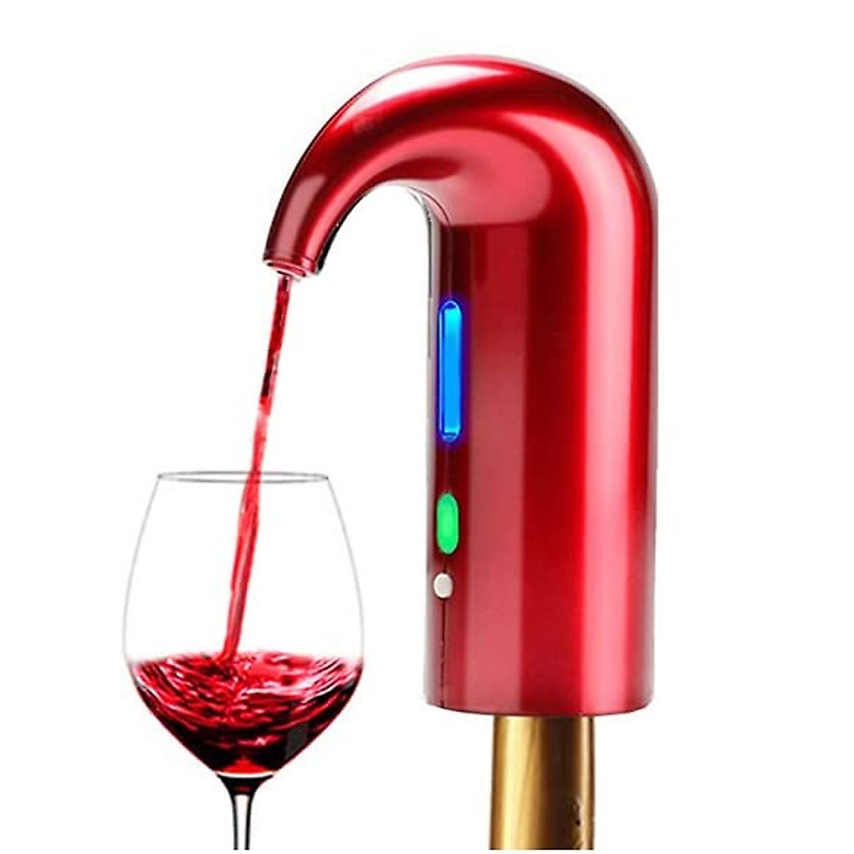 Electric Wine Aerator Gifts Electric Wine Pourer and Wine Dispenser Pump, Multi-Smart Automatic Filter Wine Dispenser with USB Rechargeable Great For Travel, Home and Bars