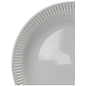 Lenox Gray Profile Stoneware 4-Piece Accent Plate Set, 3.95 LB