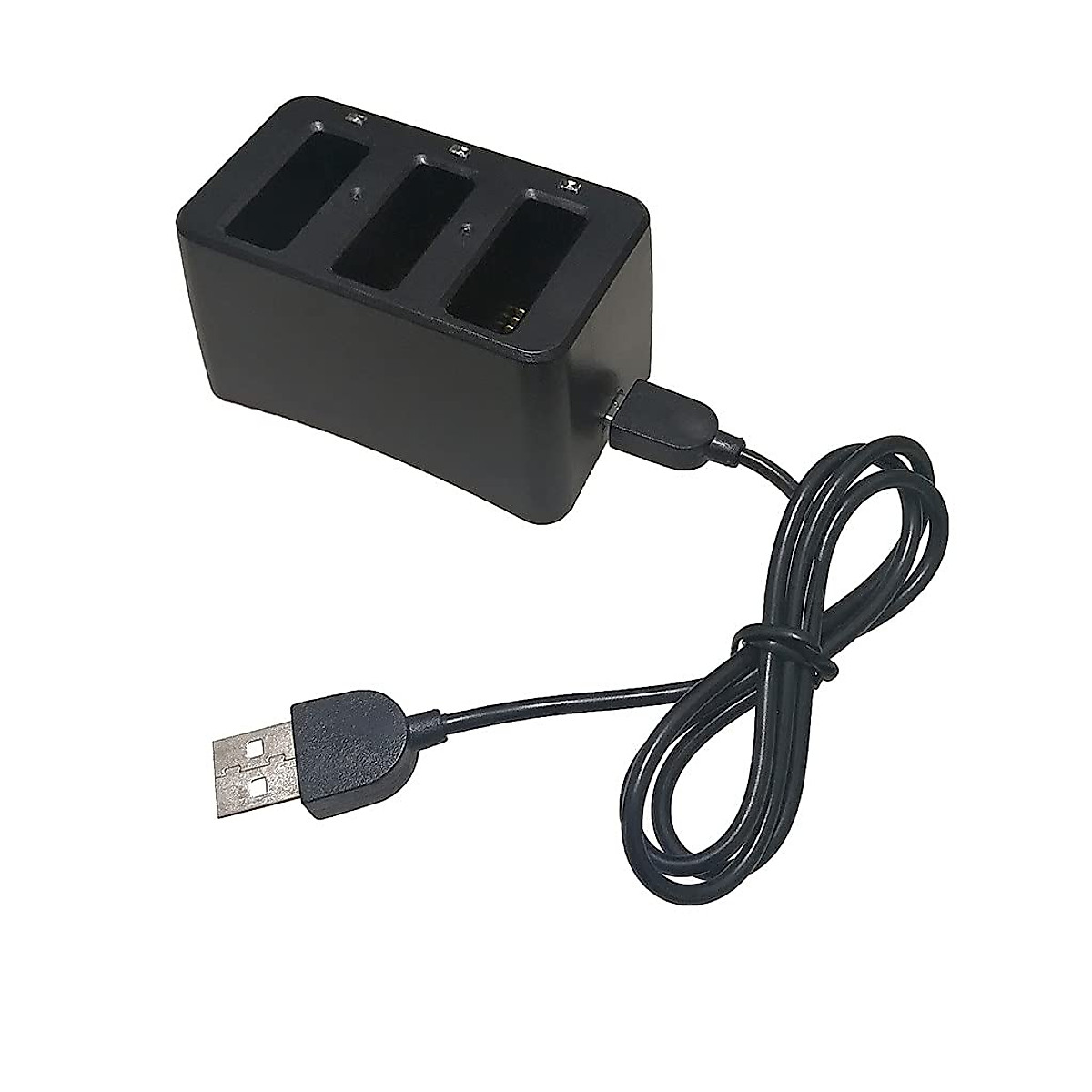 2PCS 3.8V 1100mAh Lithium Battery with 3-in-1 Charger for DJI Tello Remote Control Drone