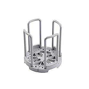 BAFAFA Drying Rack, Retractable Desktop Bowl Holder Kitchen Organizer Plastic Drain Water Cup Shelf Cabinet Dishes Rack Plate Storage Tool Shelves (Color : Grey)