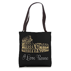 I Love Rome Italy Souvenir Gifts Present From Rome Tote Bag