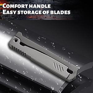 Treszen Folding Knife, Pocket Knife, 9.1″ Steel Blade, Outdoor Hunting Sharp Knife, Camping Folding Knife