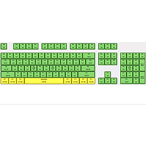 Arrow WASD PS4 PBT Keycaps Dye-Sublimation R1 Direction Key Caps Cherry Profile Keyset for Cherry MX Switches Mechanical Gaming Keyboards (White 02)