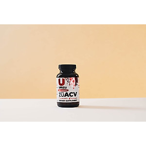 UMZU zuACV Prebiotics Supplement | Apple Cider Vinegar Prebiotic Blend Supports Digestion, Gut Health & Immunity | Relieves Occasional Bloating w/No Vinegar Taste (30 Day Supply | 90 Capsules)