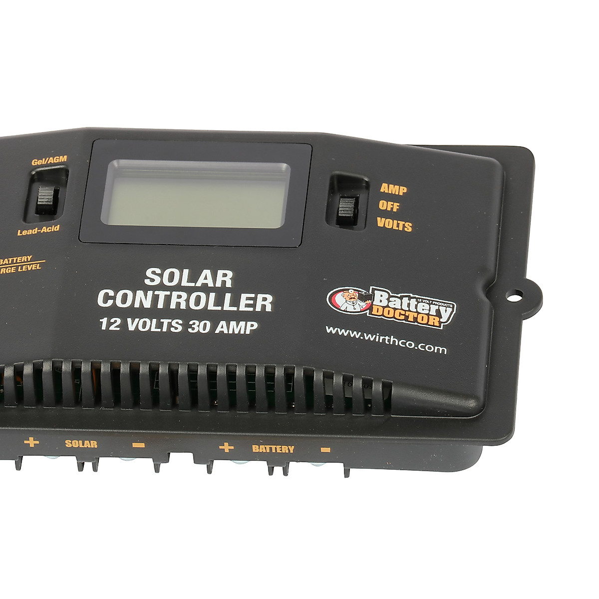 WirthCo 23125 Battery Doctor 30 Amp 12V Solar Controller