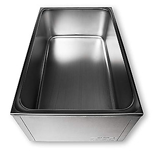 Zica ZCK165A Commercial Stainless Steel Electrical Bain Marie Buffet Food Warmer Steam Table for Catering and Restaurants