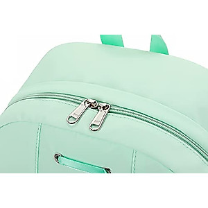 Wadirum Cute Backpack for Women Fashion Bow Decoration Schoolbag for Girl Green