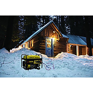 Champion Power Equipment 100555 4375/3500-Watt RV Ready Portable Generator, Yellow/Black, CARB