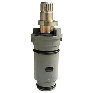 LASCO S-171-1 Hot K Broach 391 Wolverine Brass Two Handle Cartridge Stem