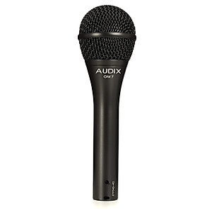 Audix OM7 Hypercardioid Handheld Dynamic Vocal Microphone for Stage Singers - Black