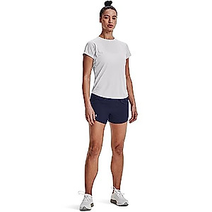 Under Armour Women's UA Fly-by 2.0 Shorts SM Navy