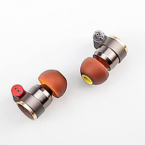 TINHiFi T4 Plus N54 Ultra External Magnetic Circuit Design 0.78 2PIN HiFi IEM T-Type CNT Composite Vibration Plate and Low Rebound Sponge (S/M/L) in-Ear Headphones for Audio Lovers
