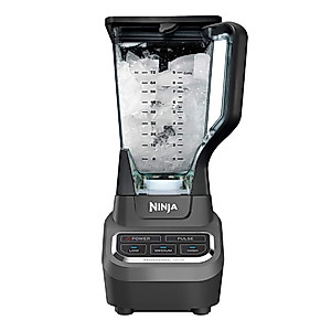 Professional 72 Oz Countertop Blender Compatible with BL610 with 1000-Watt Base and Total Crushing Technology for Smoothies, Ice and Frozen Fruit, Black, 9.5 in L x 7.5 in W x 17 in H