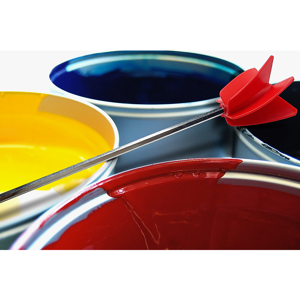 Veltec Helix Paint Mixer, Resin Mixer, Epoxy Mixer and Viscous Liquids with Drill Attachment for 1 Gallon