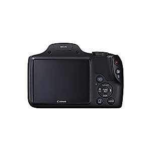 Canon PowerShot SX530 HS 16.0 MP CMOS Digital Camera with 50x Optical is Zoom (24-1200mm), Built-in WiFi, 3-Inch LCD and 1080P Full HD Video (Black) (Renewed)