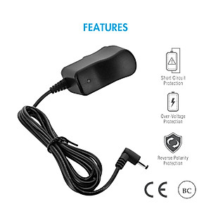 Tenergy 4.2V 1A Battery Charger with DC 4017 4.0x1.7 Connector, for 3.7V Li-ion 1S Rechargeable Battery