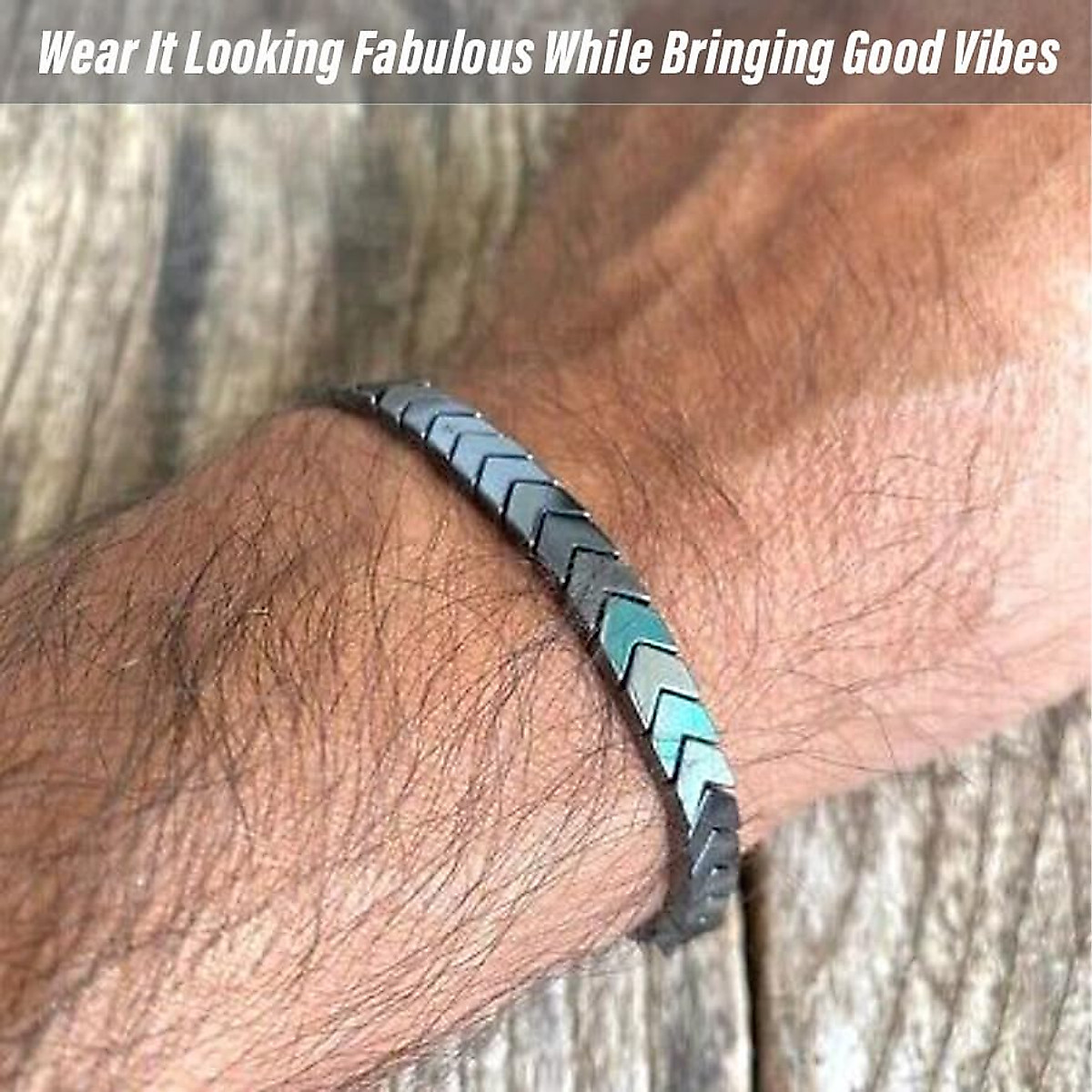 THEMEROL Easter Basket Stuffers for Teens Boys Gifts Ideas Bracelets Men Egg Fillers Teenage Him Hematite 10 12 16 18 Years Old 18th Birthday Son Grandson Graduation Christmas Day Stocking Valentines