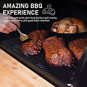 GGC 16 7/8" Grill Grates Replacement for Charbroil 463420508, 463420509, 463420511, 463436213, 463436214, 463440109, 463441312, Master Chef, Thermos and Backyard, 3 PCS 16 7/8 x 9 5/16 Cooking Grids