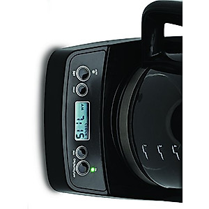 Capresso 5-Cup Mini Drip Coffee Maker, Black and Stainless Steel