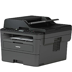 JAWFOAL Brother DCP-L2550DW All-in-One Wireless Monochrome Laser Printer, Print Scan Copy - 2400 x 600 dpi, 36 ppm, 250-Sheet, 50-Sheet ADF, Automatic Duplex Printing, Bundle