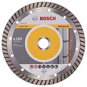 Turbo diamond disc Bosch Standard for Universal multimaterial 180 x 22.2 x 2.5 x 10 mm