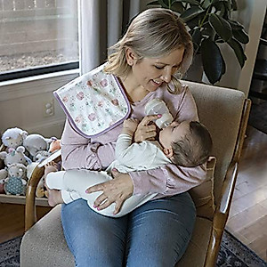 Ingenuity Easy Eater 3-Pack Soft Absorbent 100% Cotton Terry Baby Burp Cloth 19" x 8" - Grazy