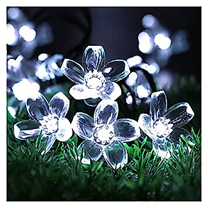 Xiaobei Solar Powered Fairy Lights, Festive String Lights, Waterproof Christmas Lights, Outdoor Garden Lights Home Bedroom Decor, Great Outdoor Lawn Decor for Patio Garden, Yard and Christmas Decor