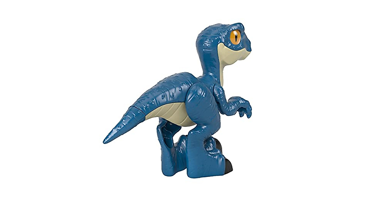 Jurassic World Raptor XL Dinosaur Toy for Kids Ages 3+ | Imaginext