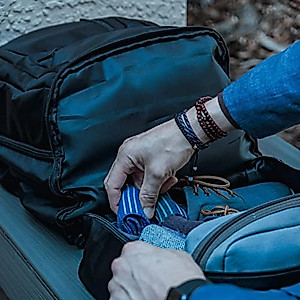 Sole Premise Laptop Shoe Carry-On Luggage Travel Multi-functional Sneaker Backpack Bag for Men & Women Black